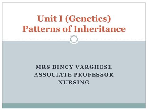 Sex Linked Inheritance Pdf