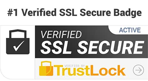 Verified Ssl Secure Trust Badge Trustlock
