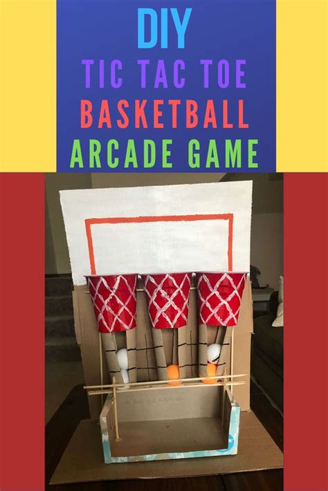 Cardboard Crafts Arcade Games Diy Arcade Games Arcade