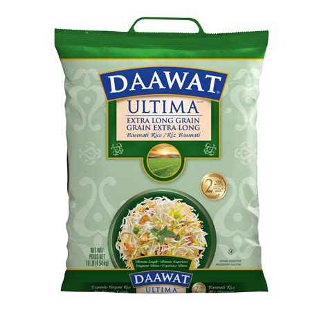 Daawat Ultima Extra Long Grain Basmati Rice Shop Rice And Grains At H E B