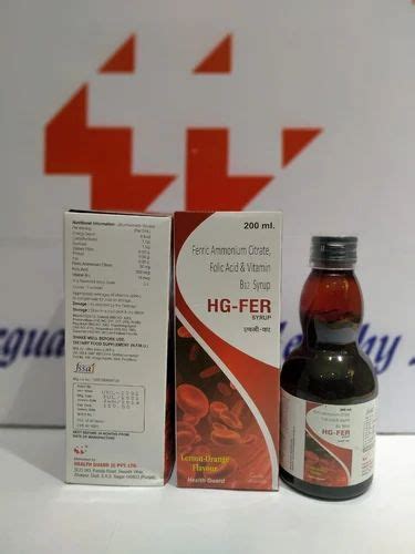 Ferrous Ascorbate Syrup 200 Ml At ₹ 120box In Sas Nagar Id