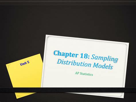 Ppt Chapter 18 Sampling Distribution Models Powerpoint Presentation