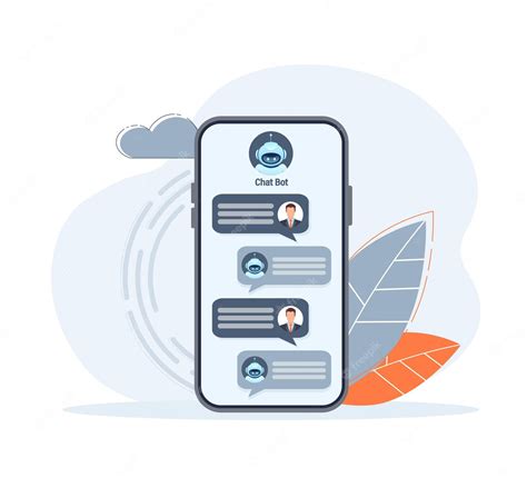 Premium Vector Flat Chat Bot For Web Design Flat Isometric Vector