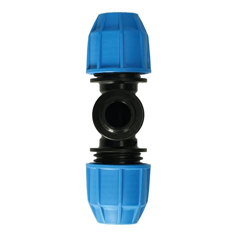 Knelkoppeling T Stuk S16 Pe 20 Mm X ¾ Buitendraad T Stuk