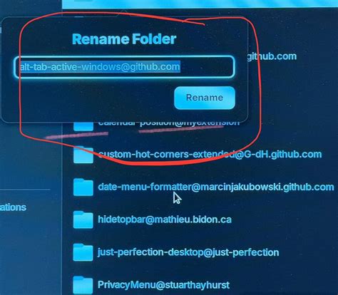 Any Way I Can Have Window Like Rename Style Instead Of The Big Rename Box General Help Zorin
