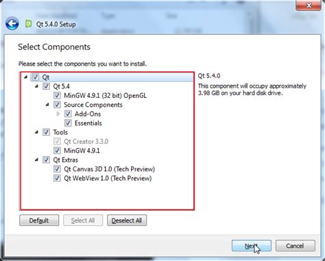 Windows 7 64 Bit 安裝qt 54 Mingw 自學程式誌