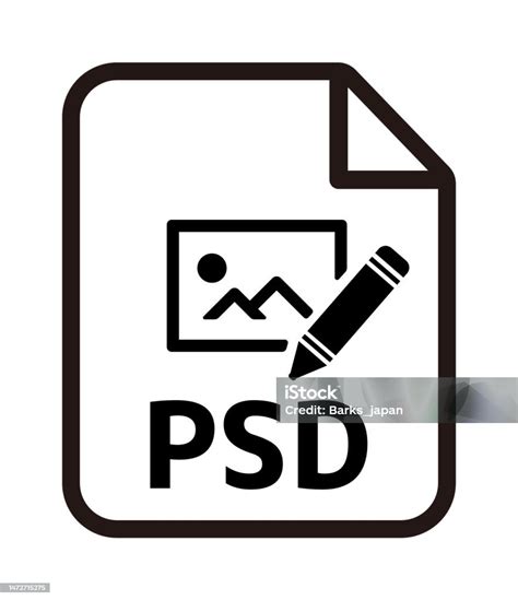 파일 형식 벡터 아이콘 일러스트 레이 션 Psd 포토샵 Psd 파일 사용에 대한 스톡 벡터 아트 및 기타 이미지 Psd 파일 사용 Saas Html Istock