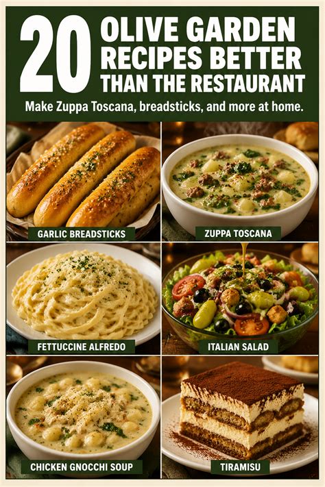 20 Copycat Olive Garden Recipes That Taste Better Than The Real Thing