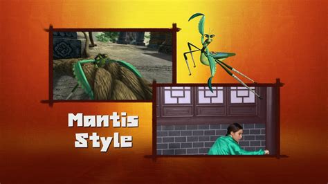 Do You Kung Fu Mantis Style Kung Fu Panda 2008 Extra Feature Youtube