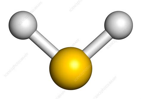 Hydrogen Sulfide Molecule Stock Image F0183070 Science Photo Library