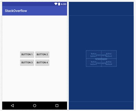 Android Arrange Buttons In An Array In A Layout Stack Overflow