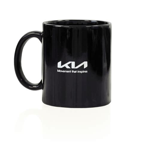 Kia Black Coffee Mug 330ml Kia Parts And Accessories