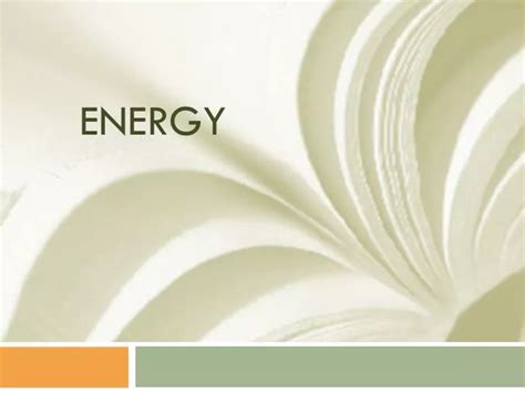 PPT Energy PowerPoint Presentation Free Download ID 1598913