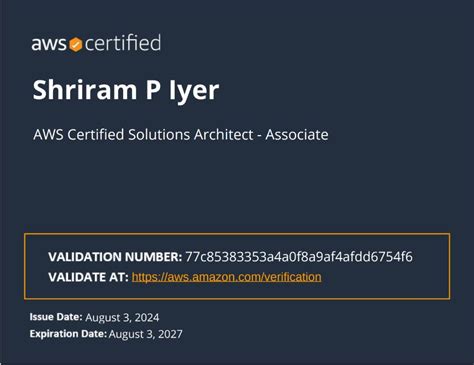 Shriram P Iyer On Linkedin Awscertified Dataengineering Cloudcomputing Aws