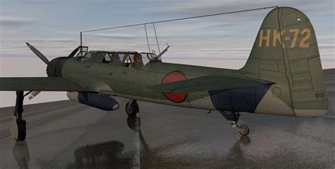 Nakajima C6n1 Saiun Myrt 3d Model By Chipbasschaos