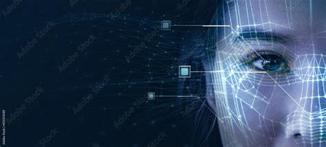 Face Detection Ai Technology Facial Recognition Security User