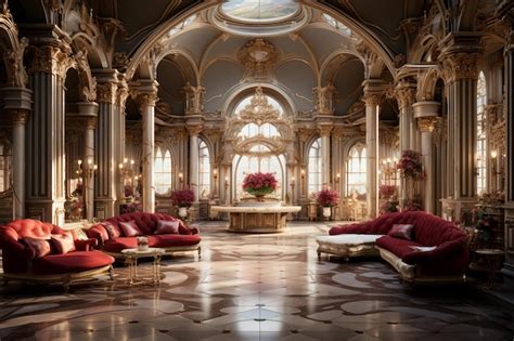 Premium Ai Image Classic Room Interior Design