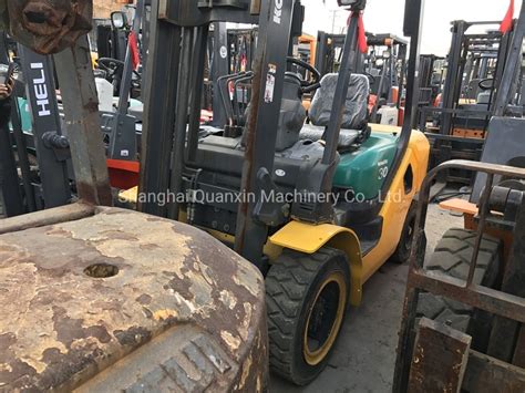 3 Ton Fd30t 16 Japanese Komatsu Used Diesel Forklift On Sale Komatsu