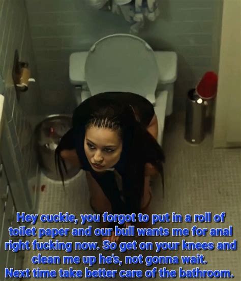 Cuckie Forgets Toilet Paper Wife Makes Him Morg0810