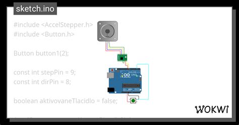 Krokovy Motor Wokwi ESP STM Arduino Simulator Krokovy Motor Wokwi ESP STM Arduino Simulator