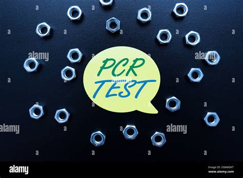 Text Sign Showing Pcr Test Business Showcase Qualitative Detection Of Viral Genome Within The