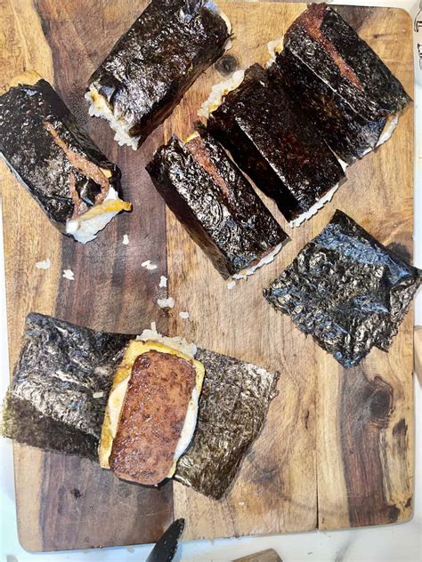 Vegan Tofu And Spam Musubi Make Pure Thy Heart