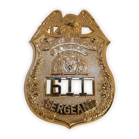 Shop New York City Police Sergeant Badge