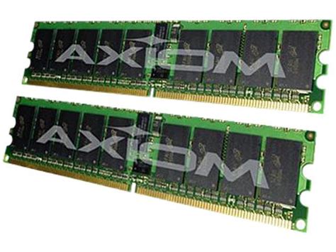 Axiom GB X GB ECC Registered DDR PC Server Memory Model AXG