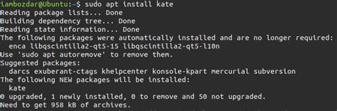 how to install kate editor on ubuntu 20 04 lts edition linuxways