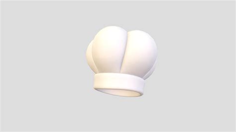Hat006 Chef Hat Buy Royalty Free 3d Model By Babara Babaracg [a4da7a7] Sketchfab Store