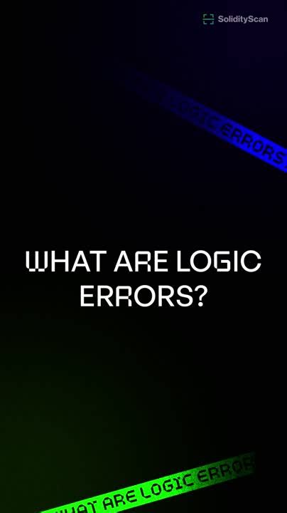 Solidityscan On Linkedin Uncover Logic Errors In Smart Contracts Learn About The Risks See A…