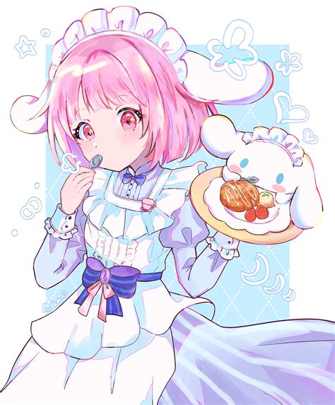 Ootori Emu And Cinnamoroll Project Sekai And 1 More Drawn By Fuka