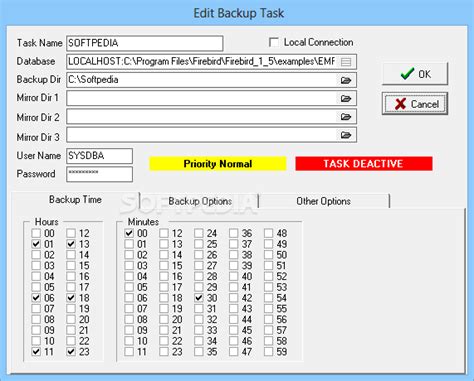 Fibs Firebird Interbase Backup Scheduler Download Free Windows 200 Softpedia