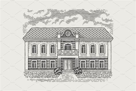 Old Building Drawing By Irina Trusova