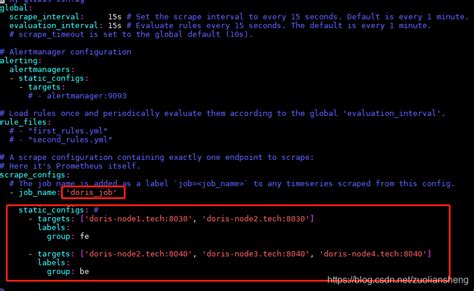 docker搭建doris集群监控grafana prometheus doris grafana csdn博客
