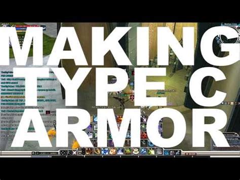 Rf Online Making Type C Armor Youtube