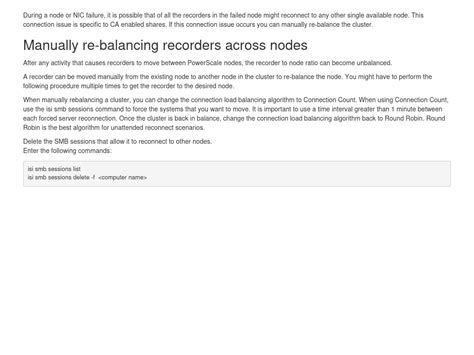 Client Connections And Load Balancing Configuration Best Practices—dell Storage With Avigilon