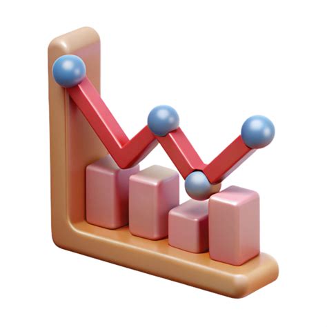 Wonderful Minimalist Scientific Graph With Downward Trend Cutout