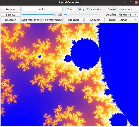 github kacpersynator fractal generator mandelbrot fractal generator