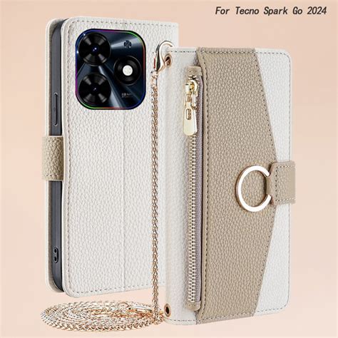 Подходит для чехол книжка на Tecno Spark Go 2024 Техно Спарк Гоу 2024 Новый противоударный с