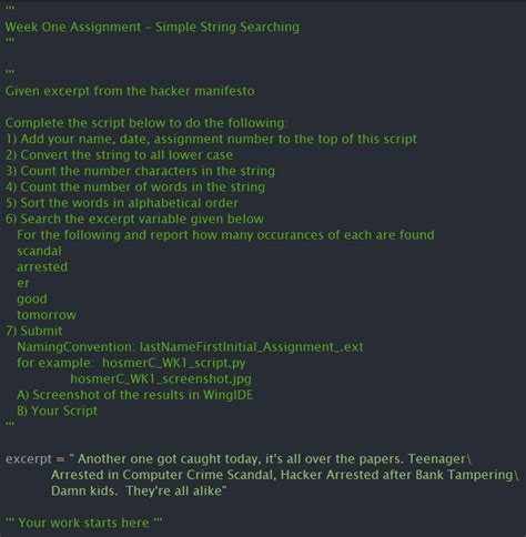 Solved Given Excerpt From The Hacker Manifesto Complete The