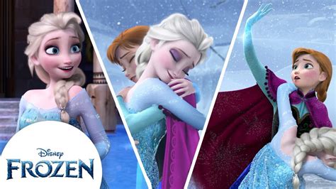 Elsa And Anna Unforgettable Moments Frozen Youtube