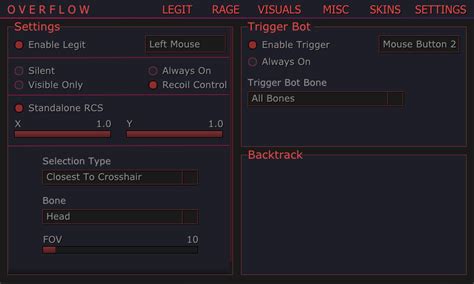 github alehacksp overflow csgo internal csgo cheat work in progress