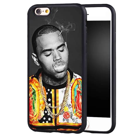 Chris Brown Xxl Tattoo Soft Silicone Protective Case Cover For Iphone X
