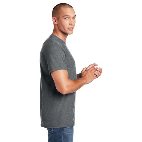 Gildan 8000 Dryblend T Shirt Dark Heather Full Source