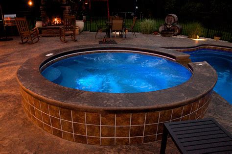 Built In Hot Tubs — Colleys Pools And Spas