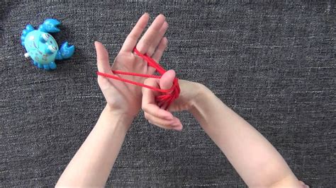 Crab かに Cat s Cradle あやとり How to do easy String Figure trick YouTube