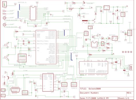 Avr Scope Clock Schematics