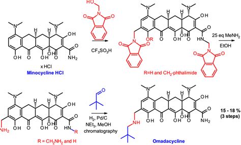 The First Multi Kilogram Synthesis Of Omadacycline Download Scientific Diagram