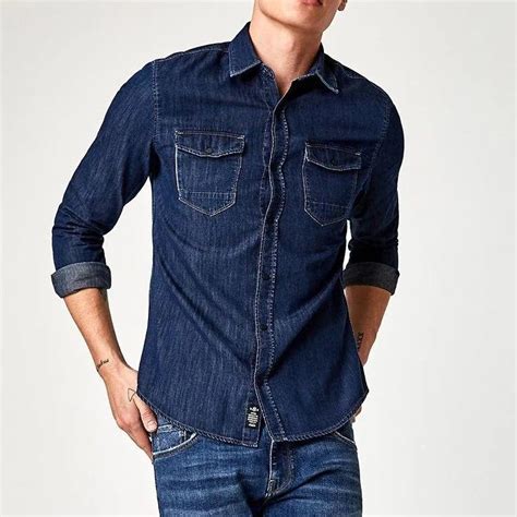 Mens Denim Shirt Black Friday At David Greenfield Blog